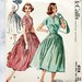 80s Simplicity 6827. 30 Bust. Gunne Sax Cotillion Ruffle Princess Dress ...