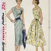 60s Simplicity 6013. 32 Bust. Mod Retro Shift Dress Bows. Beach Wear ...