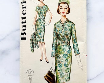 60s Vogue 2236. 36 Bust Uncut Ff. Mod Retro High Waist Fit and Flare ...
