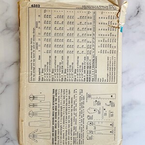 60s Simplicity 6352. 30.5 Bust. Mod Retro Empire Waist Wedding Dress ...