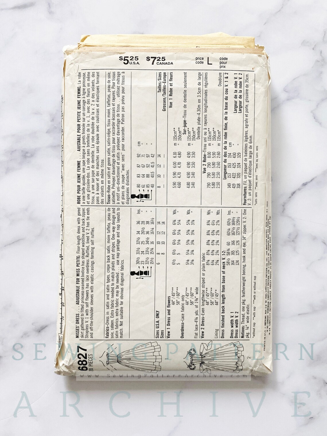 80s Simplicity 6827. 30 Bust. Gunne Sax Cotillion Ruffle Princess Dress off Shoulder Evening ...