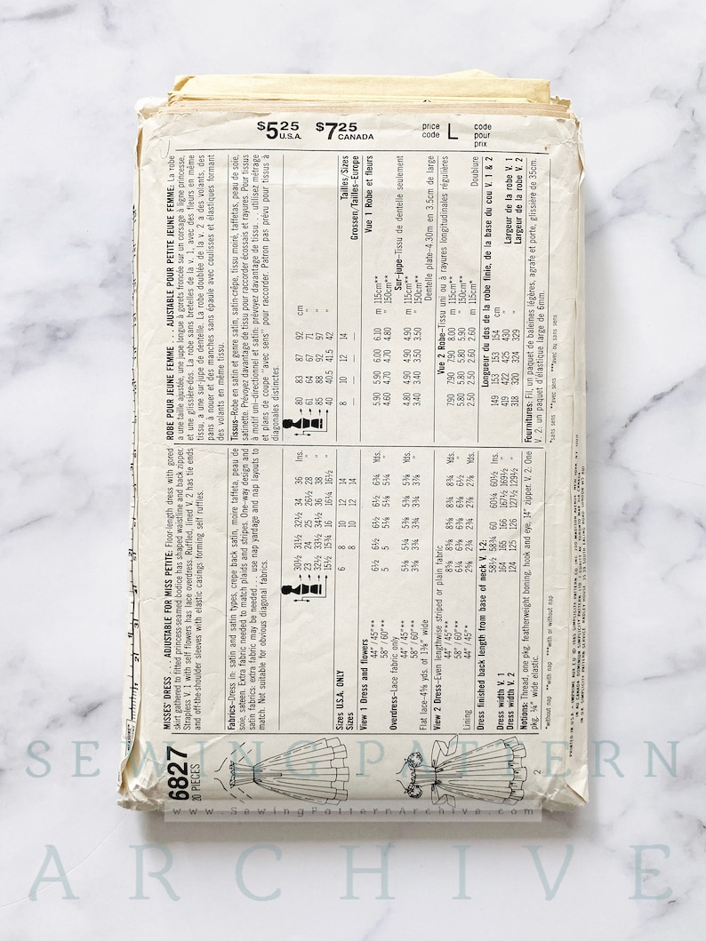 80s Simplicity 6827. 30 Bust. Gunne Sax Cotillion Ruffle Princess Dress ...