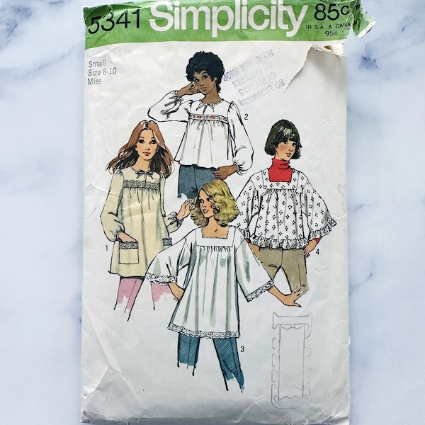 Smock Top Pattern - Etsy