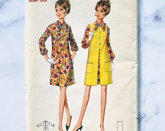 60s Vogue 2236. 36 Bust Uncut Ff. Mod Retro High Waist Fit and Flare ...
