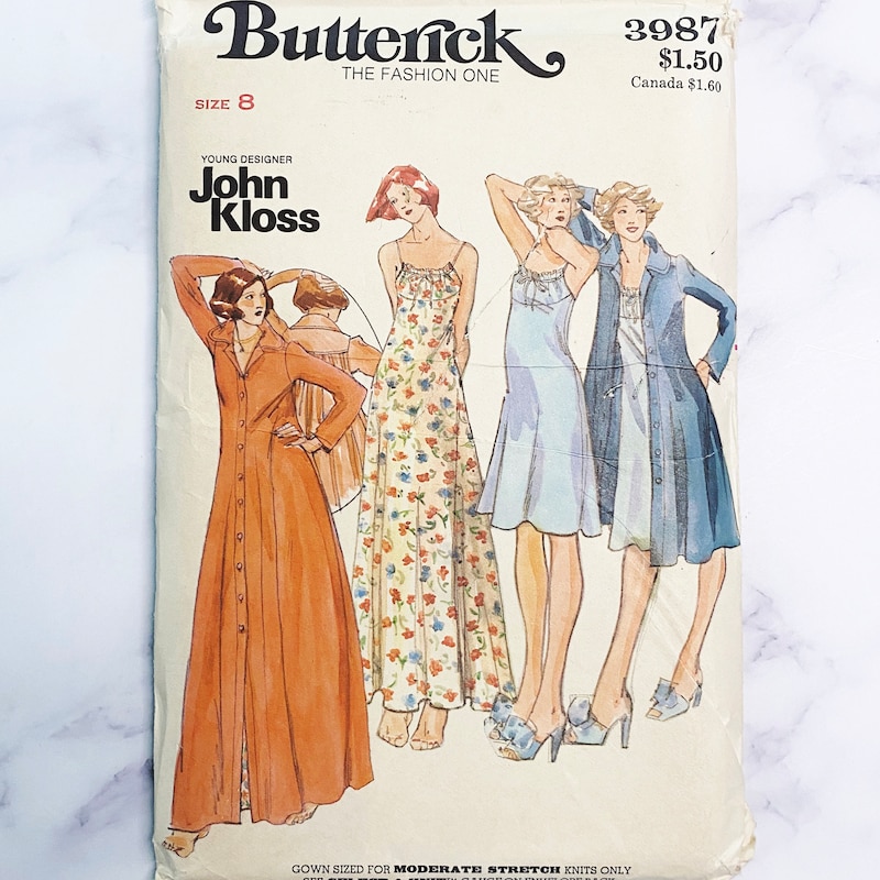 70s Butterick Pattern - Etsy