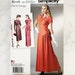 Simplicity 8249. 6-14 Uncut Ff New. Asymmetrical Pleated Bodice Tulip ...