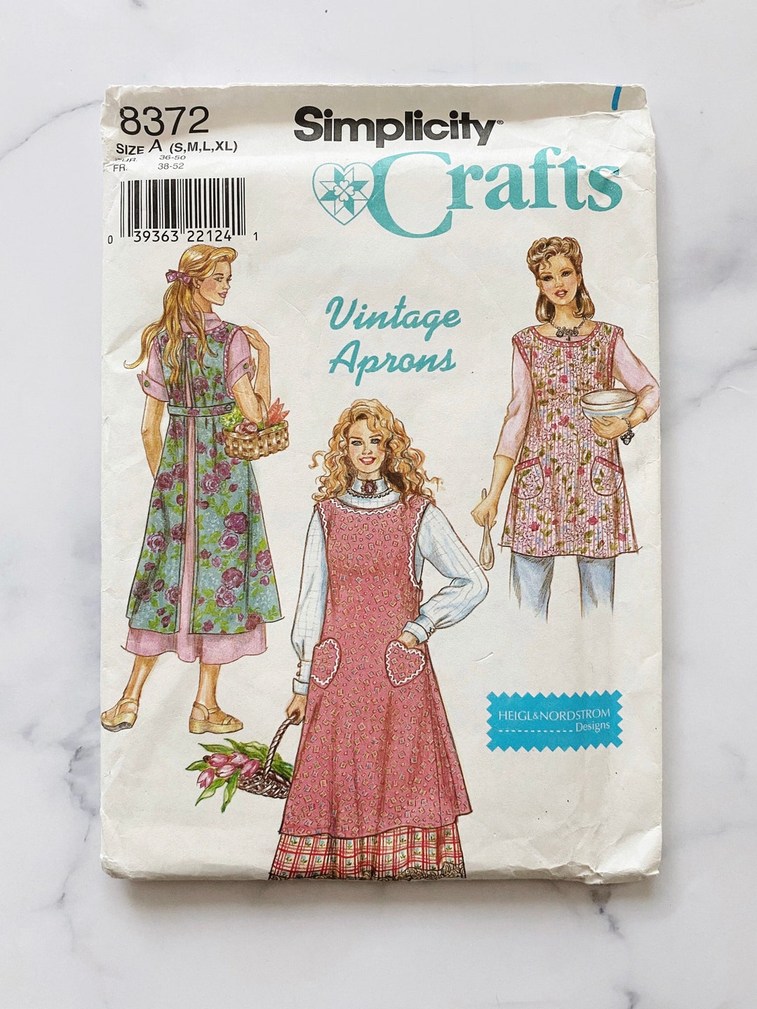 Simplicity Crafts 8372 S-XL UNCUT. 90s Gardening Smock. Japanese Style ...