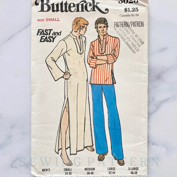 Mens Tunic Pattern - Etsy