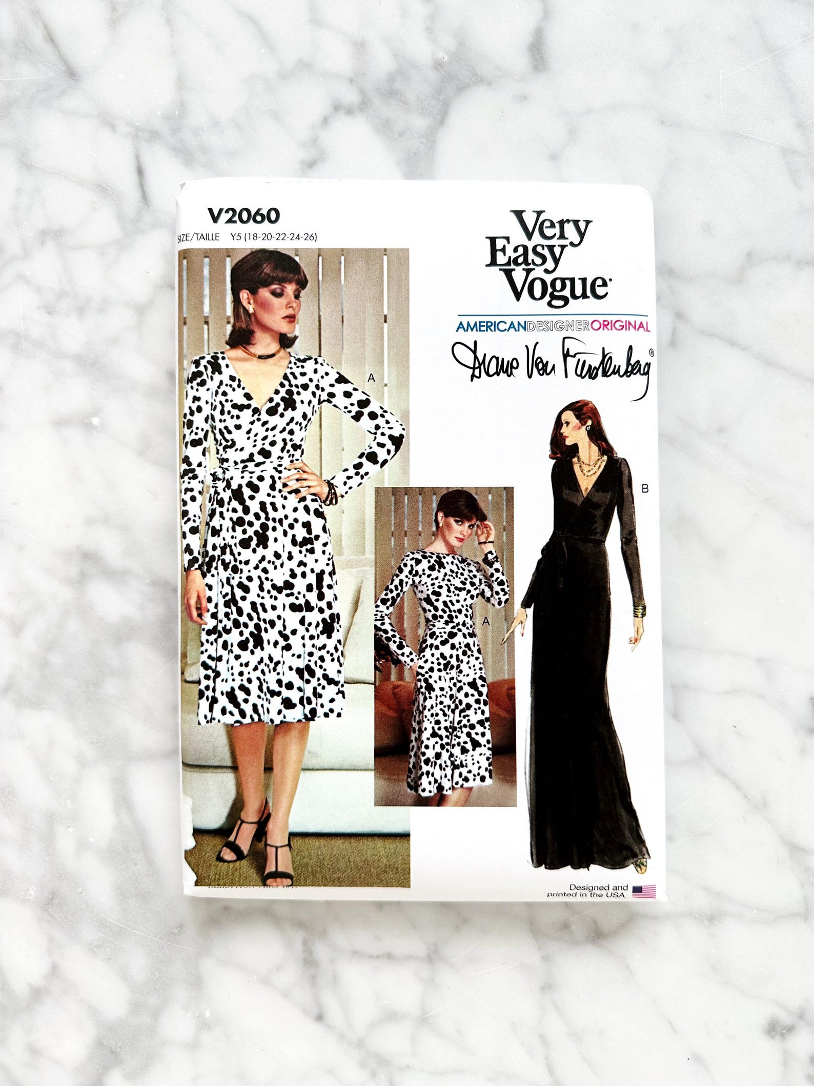 70s Vogue 2060 Reissue. 8-16, 18-26. Vogue 1548. Diane Von Furstenberg ...
