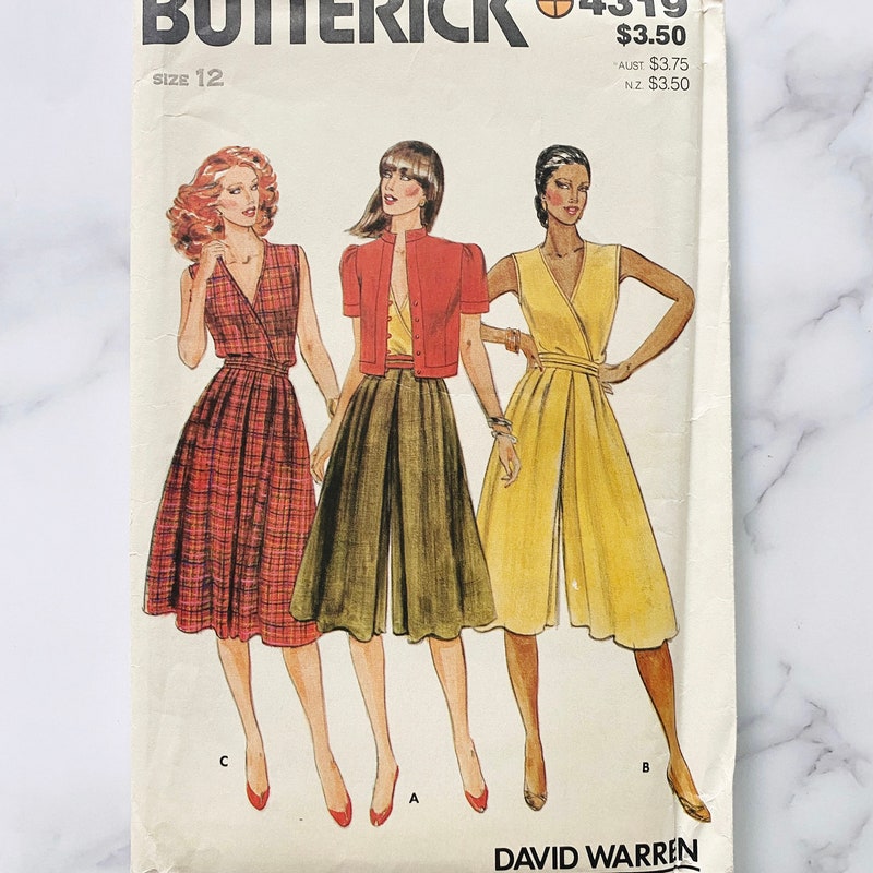 80s Sewing Patterns - Etsy