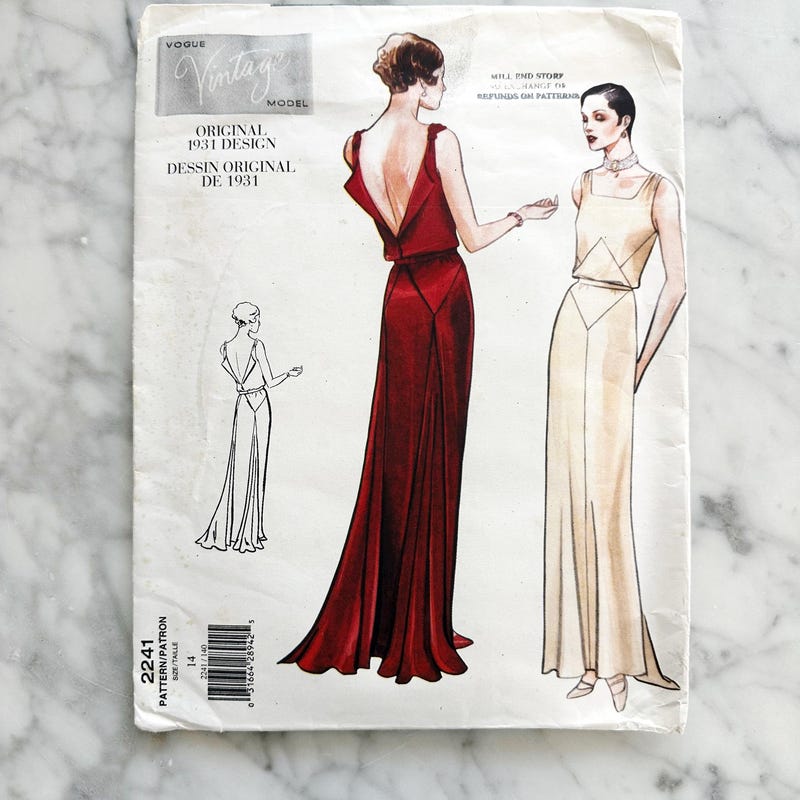 1930s Sewing Pattern - Etsy