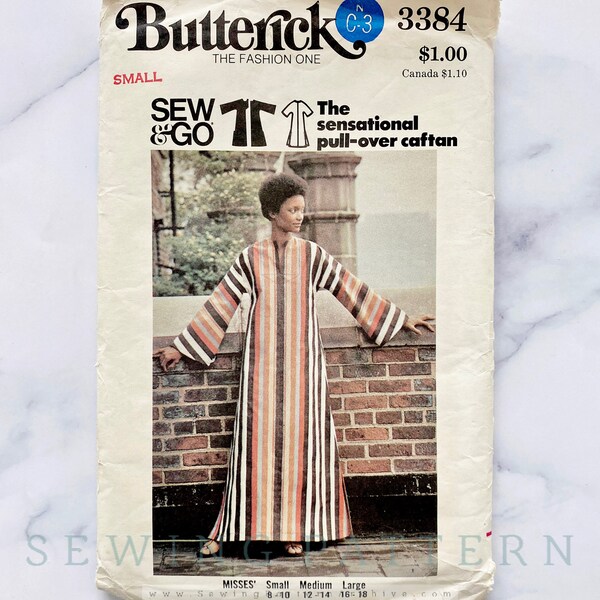 Caftan Sewing Pattern - Etsy