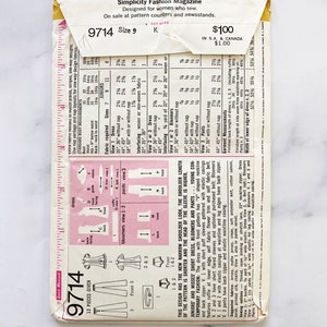 70s Simplicity 9714. 32 Bust Uncut Ff. Boho Retro Puff Sleeve Tunic ...