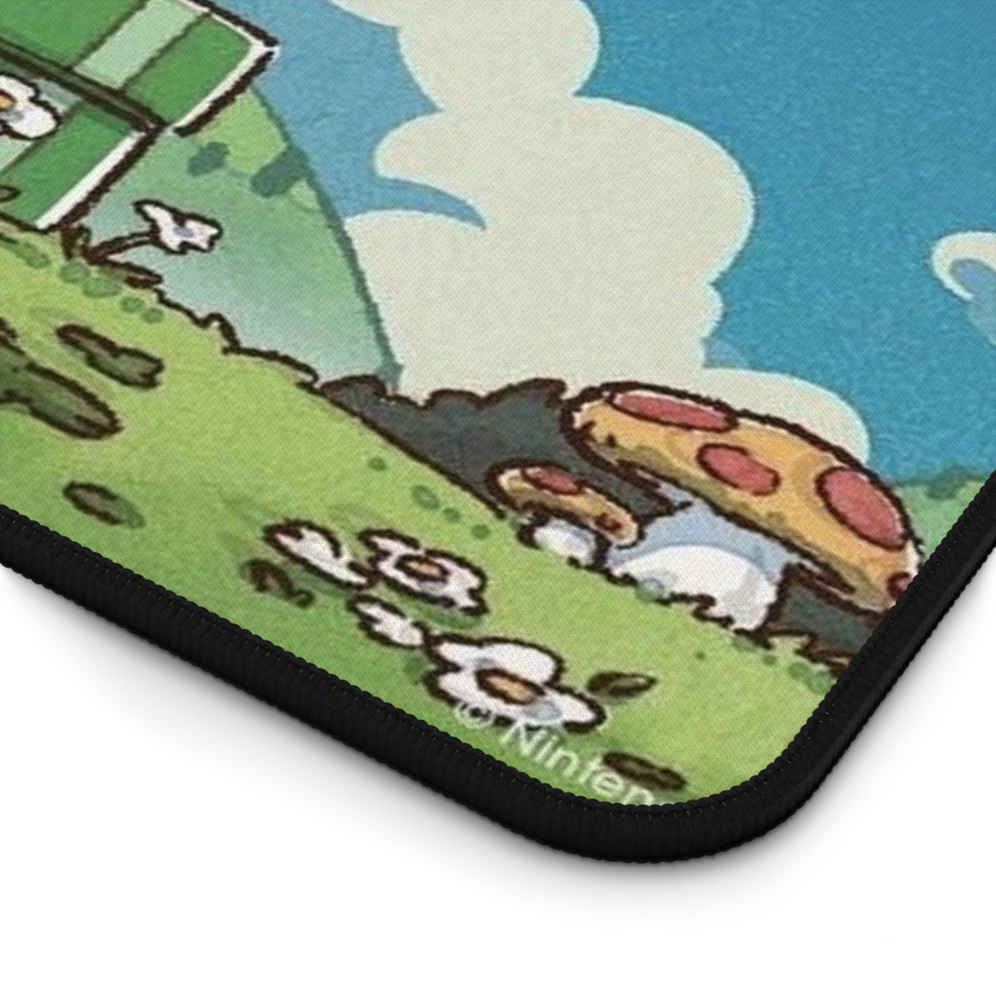 Mario and Yoshi Desk Mat - Etsy