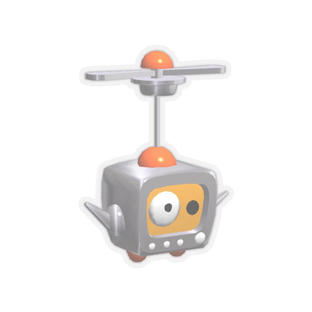 Chibi Robo Telly Vision Sticker - Etsy