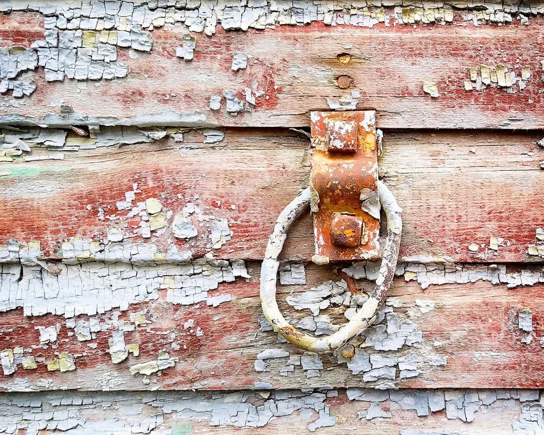 Rustic Barn Photo, Rustic Decor, Farmhouse Wall Decor, Chippy Barn ...