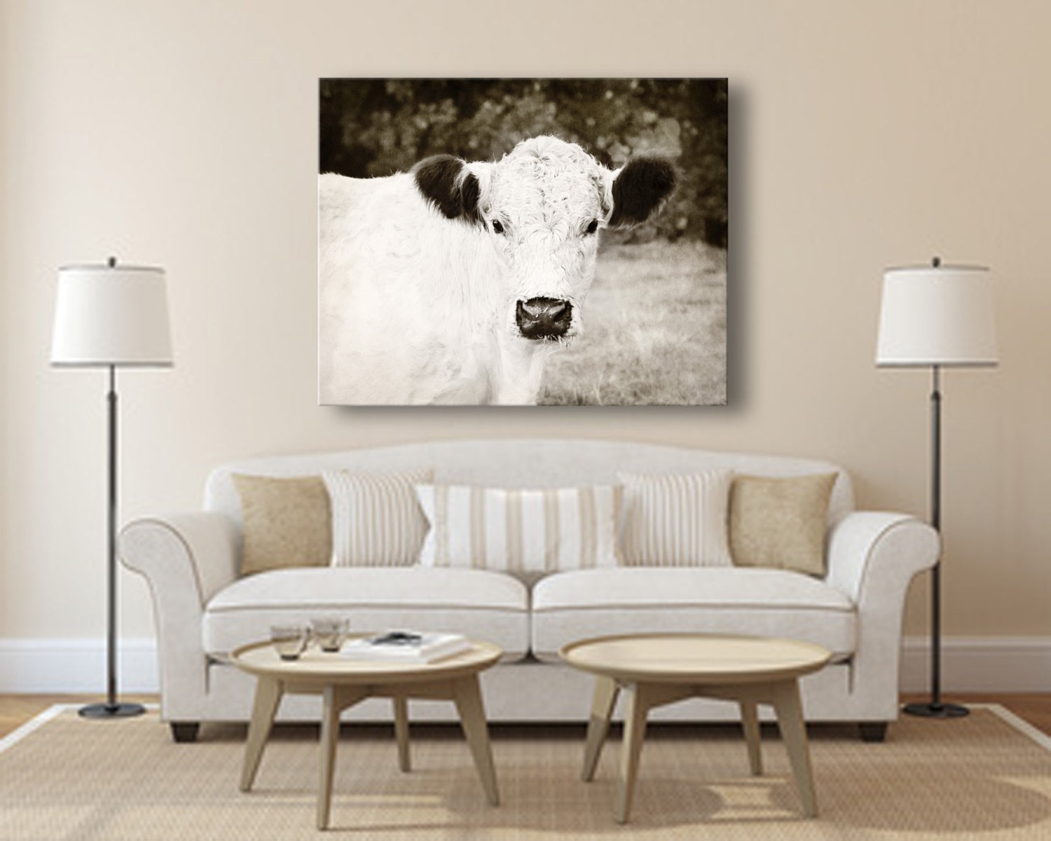 Cow Photo Cow Print Farmhouse Decor Cow Photograph Farm | Etsy