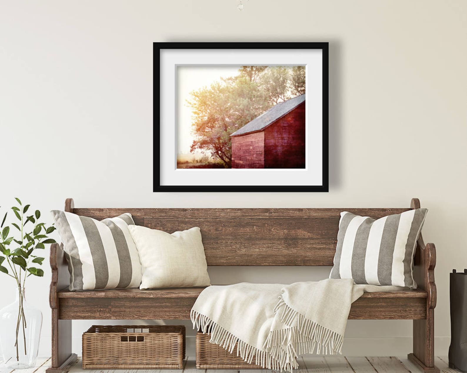 Barn Art Red Barn Photography Rustic Barn Print Farmhouse | Etsy
