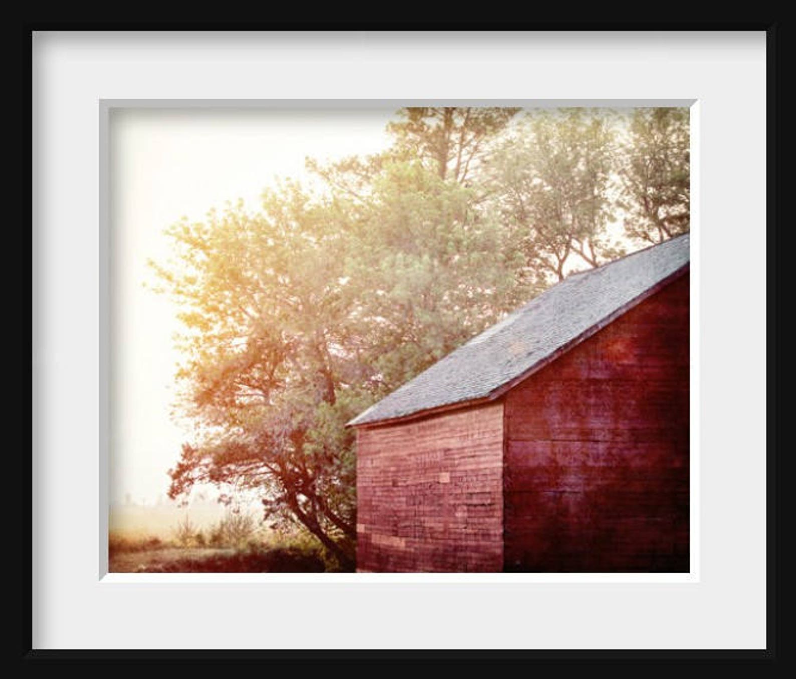 Barn Art Red Barn Photography Rustic Barn Print Farmhouse - Etsy
