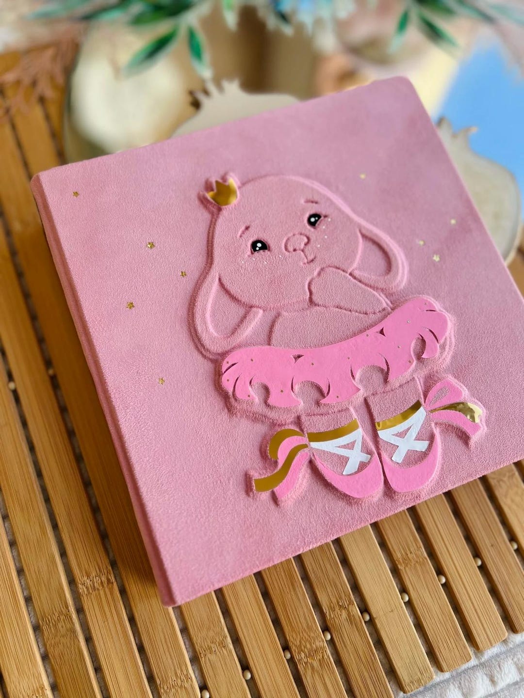 Custom Handmade Photo Album for Kids - Personalized Baby or Family ...