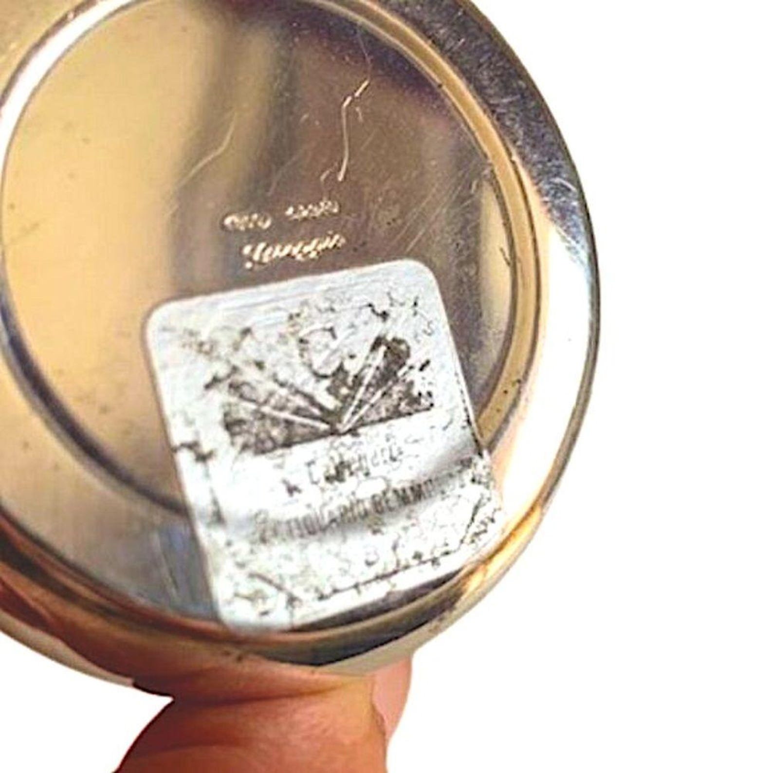 Vintage Greggio Solid Silver Trinket Box Italy - Etsy