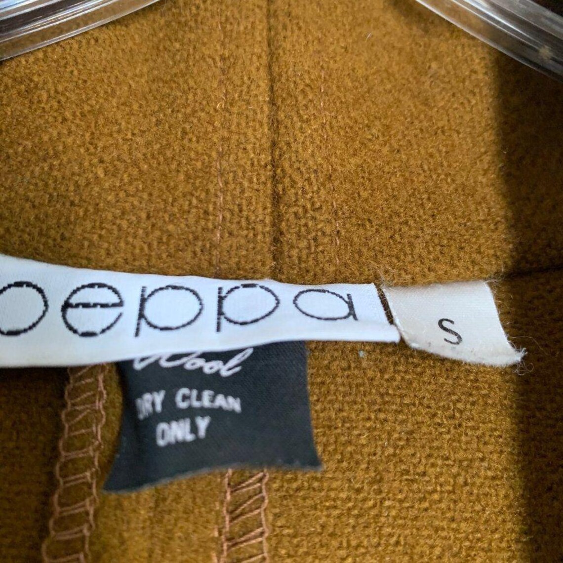 Vintage Beppa Handmade Long Wool Folk Art Appliqué Open Coat - Etsy