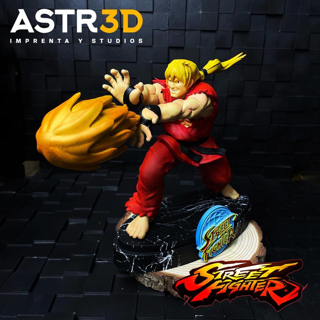 Street Fighter II Collectible Figures Ken (21cm) Figure, Collection ...