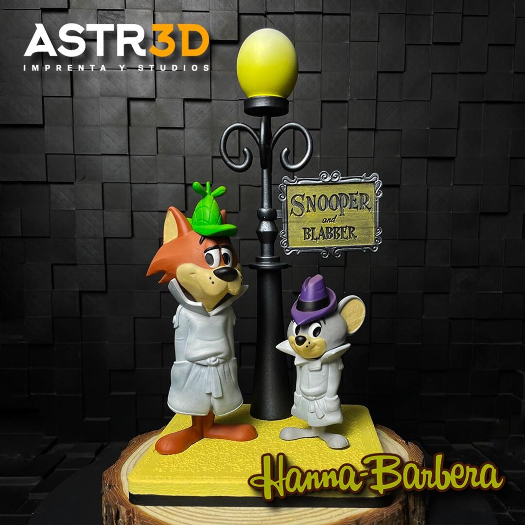 Snooper and Blabber (20cm) - Figures Collection Vintage Cartoons Old ...