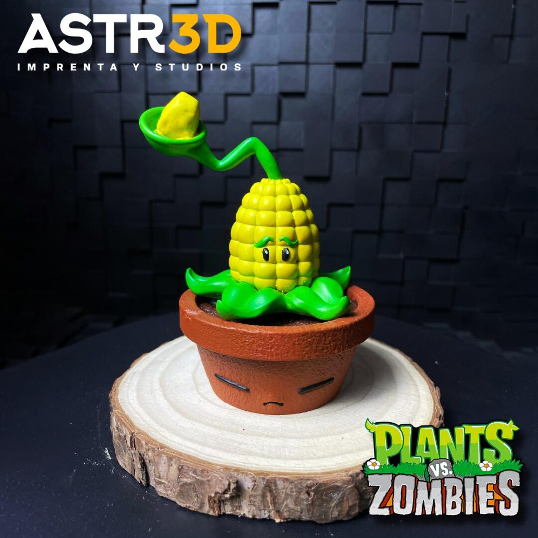 Figure Kernel-pult With Pot (13.5cm) Plants Vs Zombies - Plants Vs ...