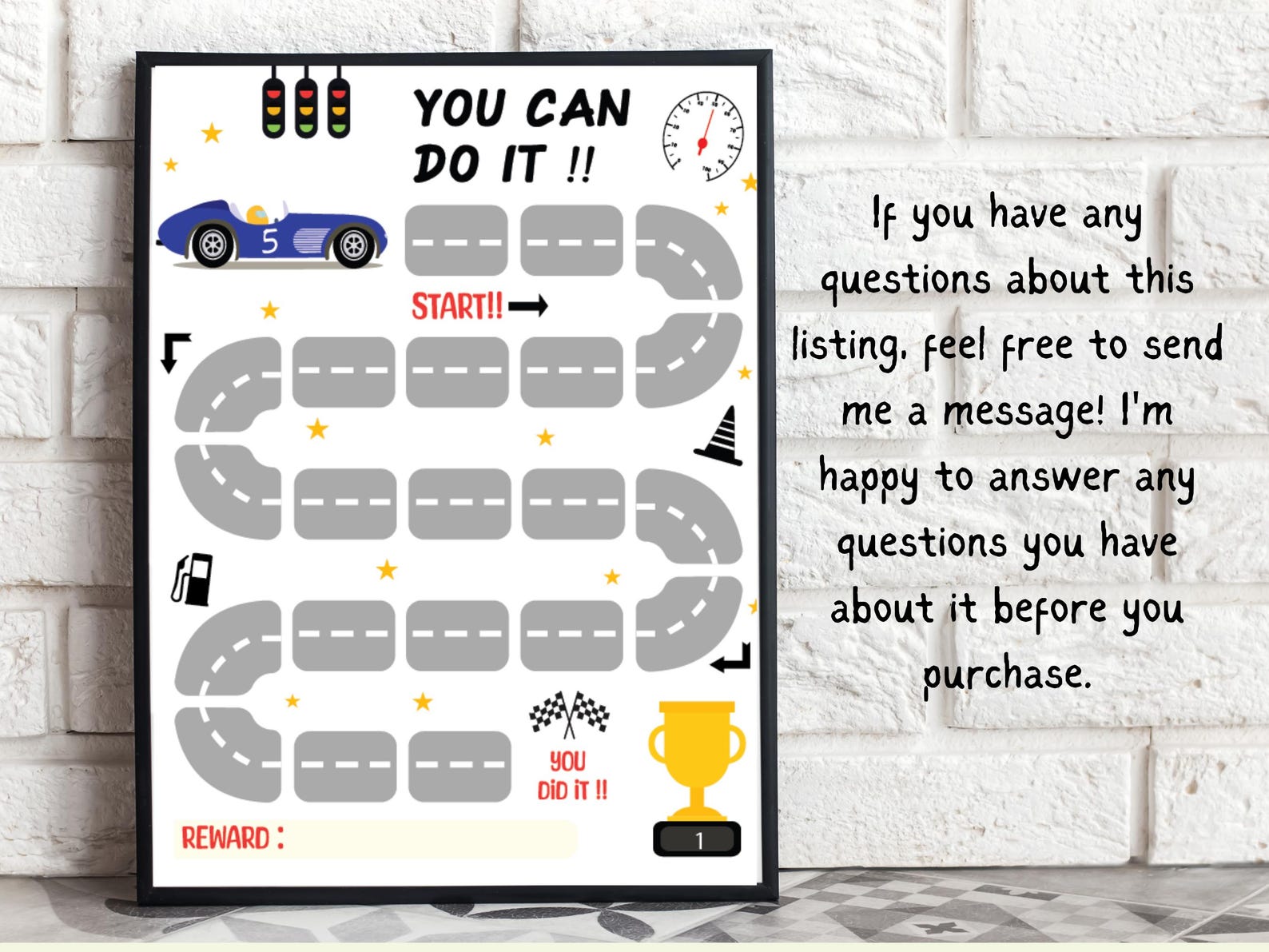 Behavior Reward Chart, Kids Routine Sticker Chart, After Before School ...