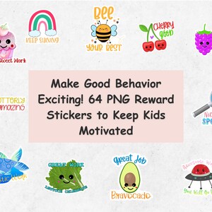 Printable Behavior Reward Chart for Kids, Routine Sticker Star Chart ...