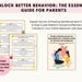 Printable Weekly Kids Behavior Chart , Custom Parent Reward Chart ...