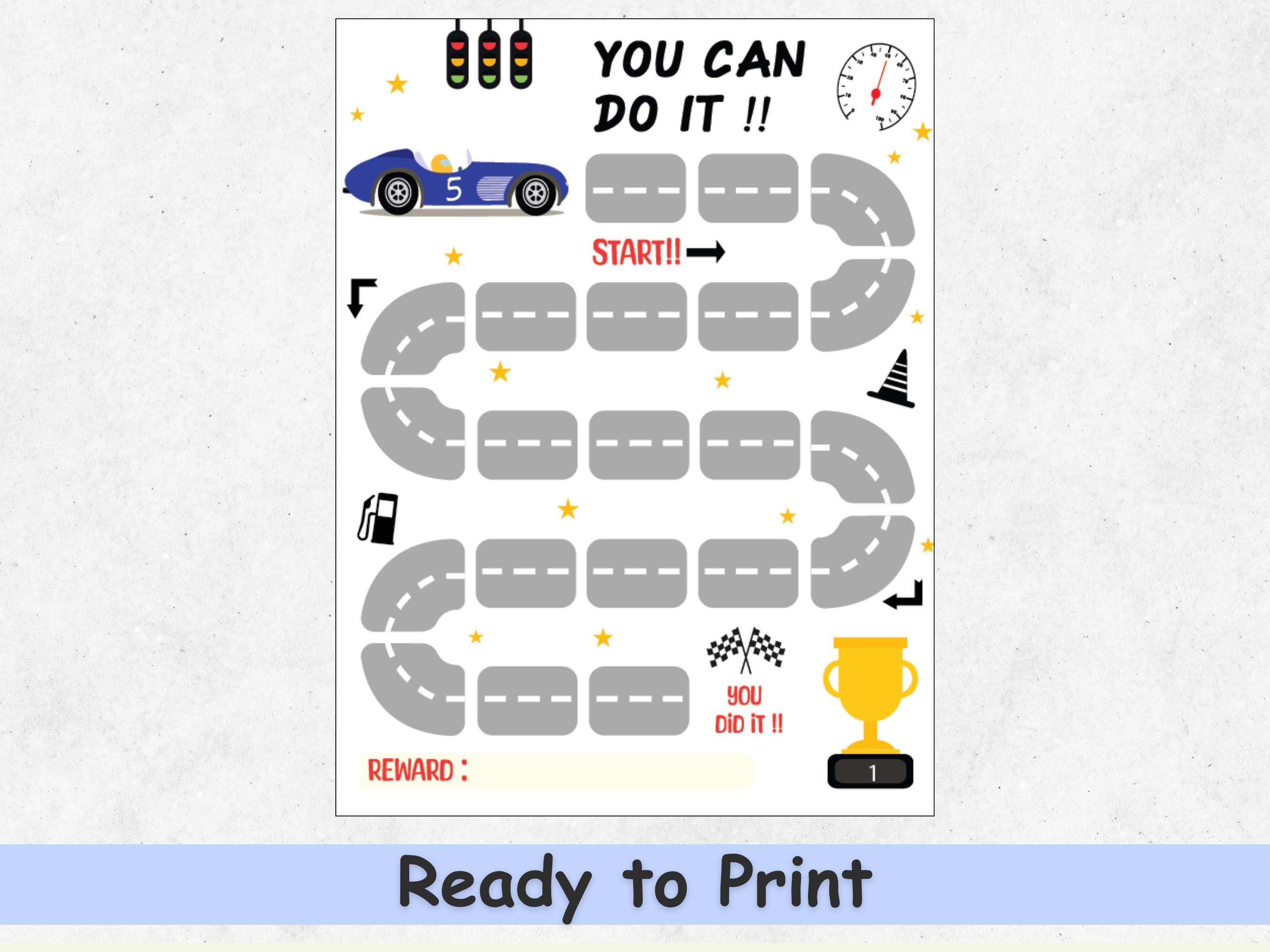Behavior Reward Chart, Kids Routine Sticker Chart, After Before School ...