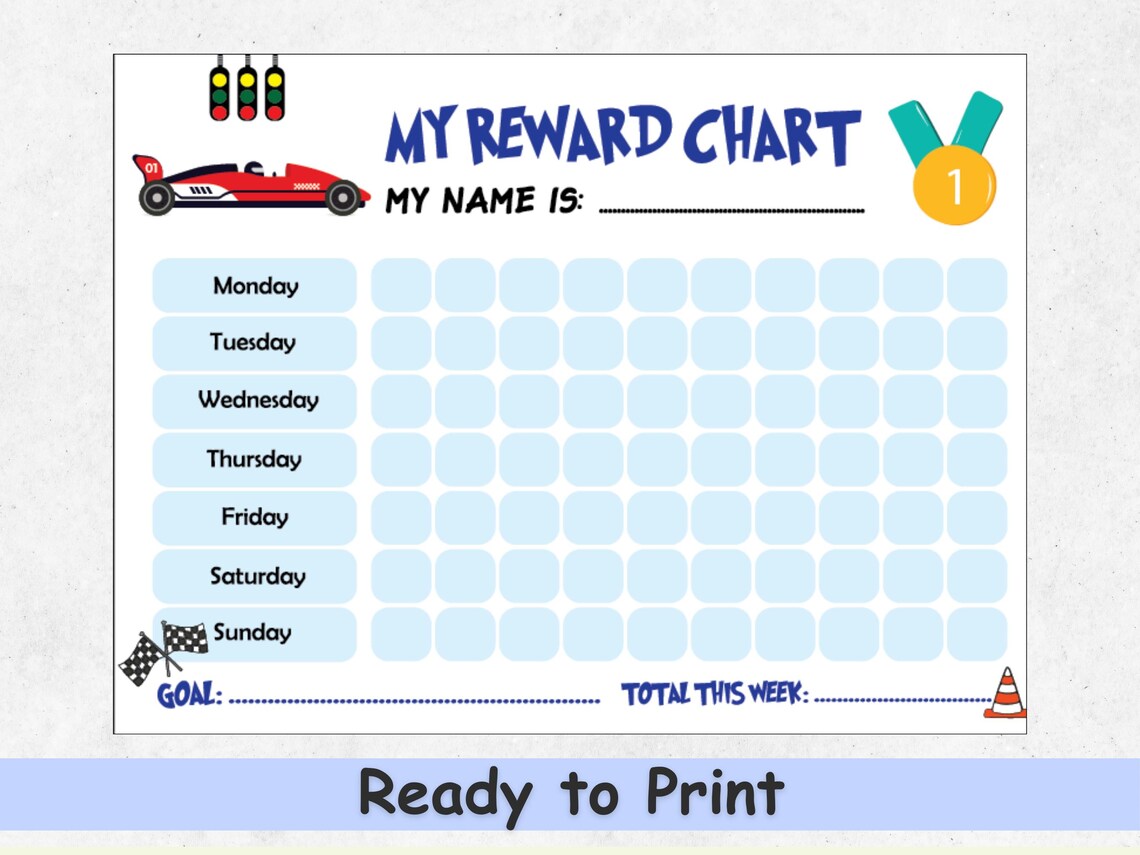 Behavior Reward Chart, Kids Routine Sticker Chart, After Before School ...