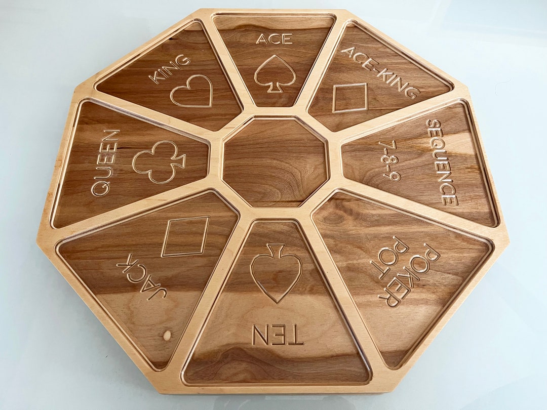 Two-tone Rummoli Board 20 Carved Baltic Birch - Etsy