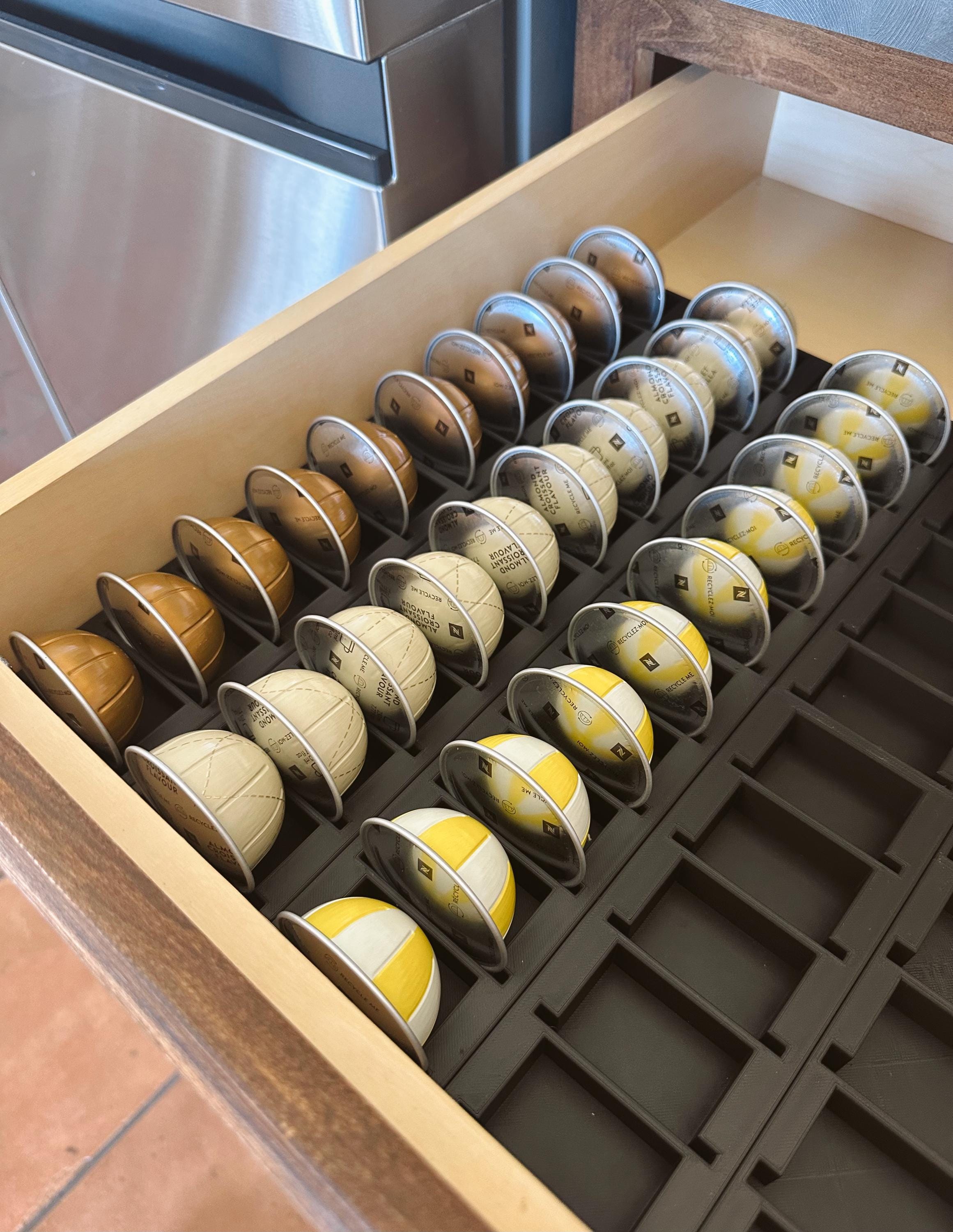 Nespresso Vertuo Pod Organizer - Custom Sizing Available! - Etsy