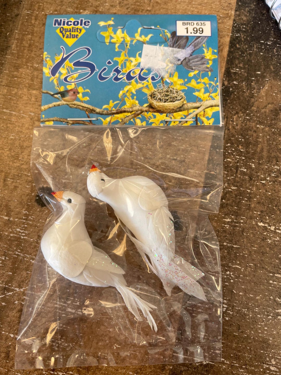 24 Mushroom Birds Doves 12 Packs - Etsy