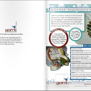 DIY Ebook Tutorial How to Make Accordion Circle Books - Instant ...