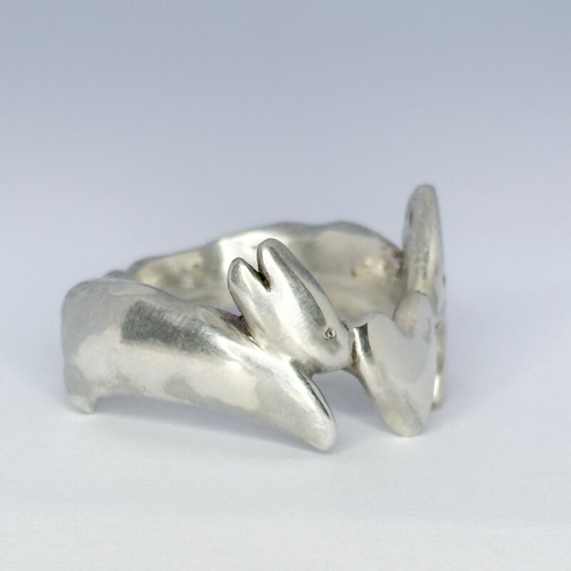 Bunny Ring - Etsy