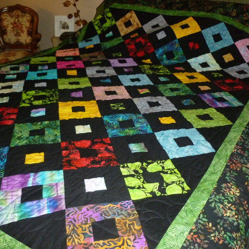 Bright Quilts - Etsy