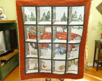 Winter Window Quilt PATTERN - Etsy