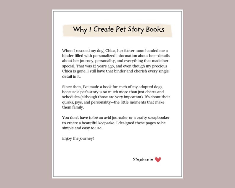 PUP STORY Printable Pages Printable Dog Journal Fun Interactive Story ...
