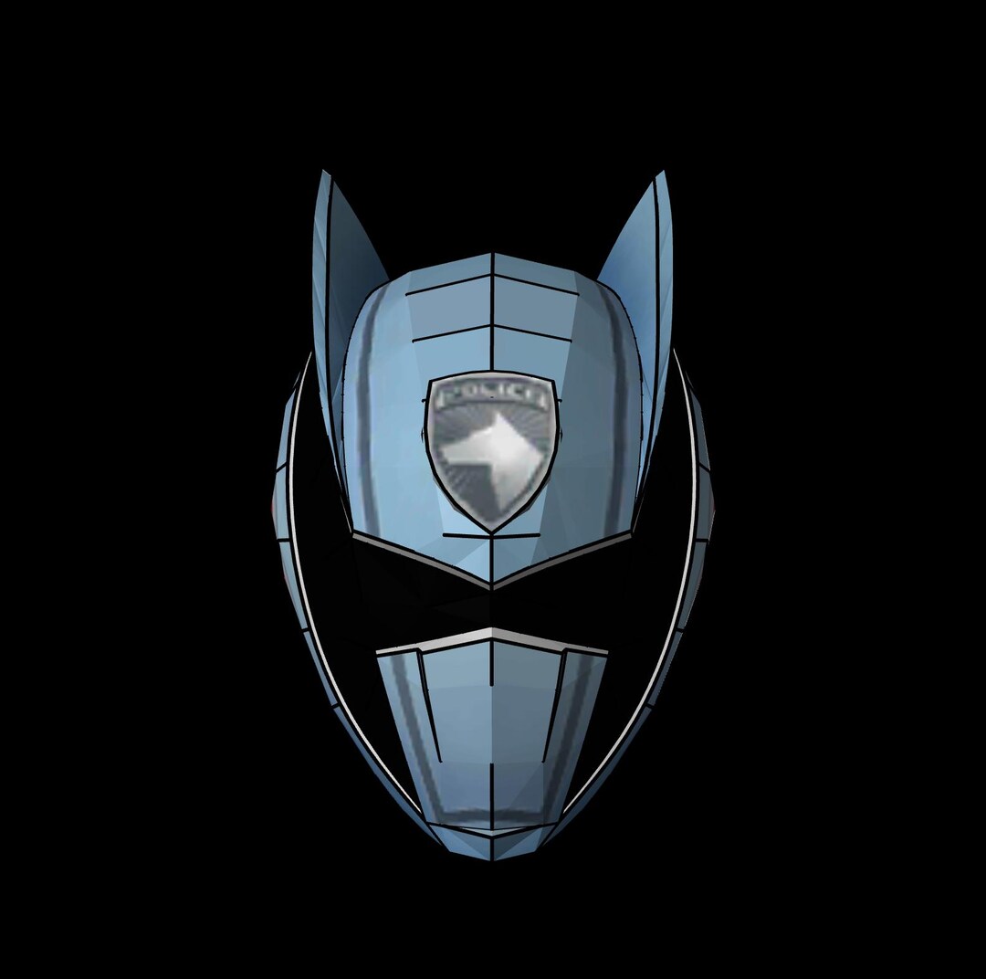 Dekamaster Helmet Foam Template, Power Rangers SPD Cosplay Helmet ...