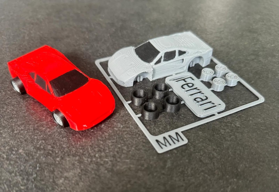 3D Print a Ferrari Kit Card Model: Step-by-step Guide for High-quality ...
