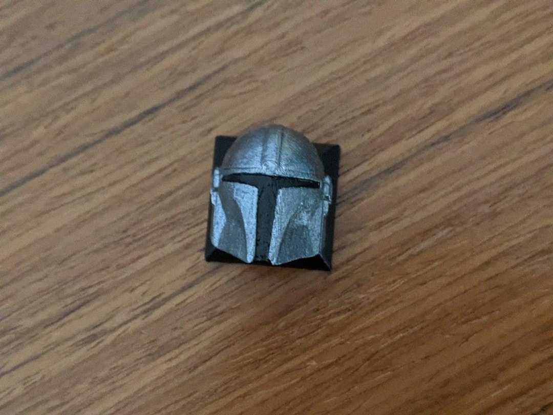 The Mandalorian Keycap STL File, Star Wars Inspired Artisan Keycap for ...