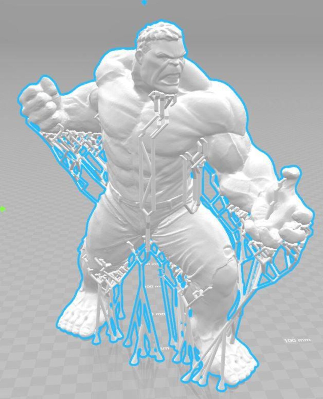 Marvel Hulk STL File, 3D Digital Printing STL File for 3D Printers ...