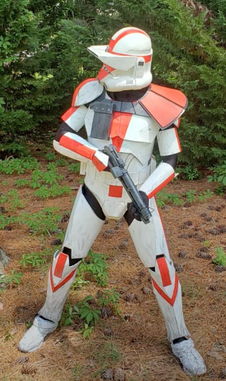 Clone Trooper Armor Template: Phase 2 Star Wars Cosplay (PDF Guide ...