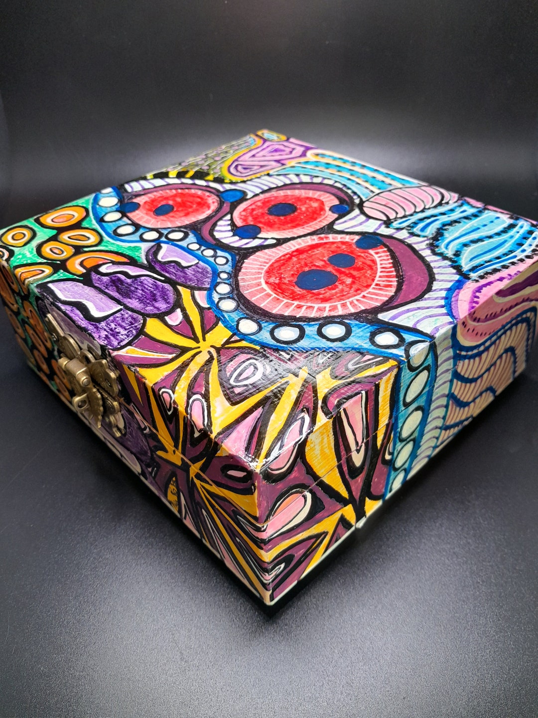 Bamboo Stashbox / Stashbox With Rolling Tray / Locking Stash Box ...