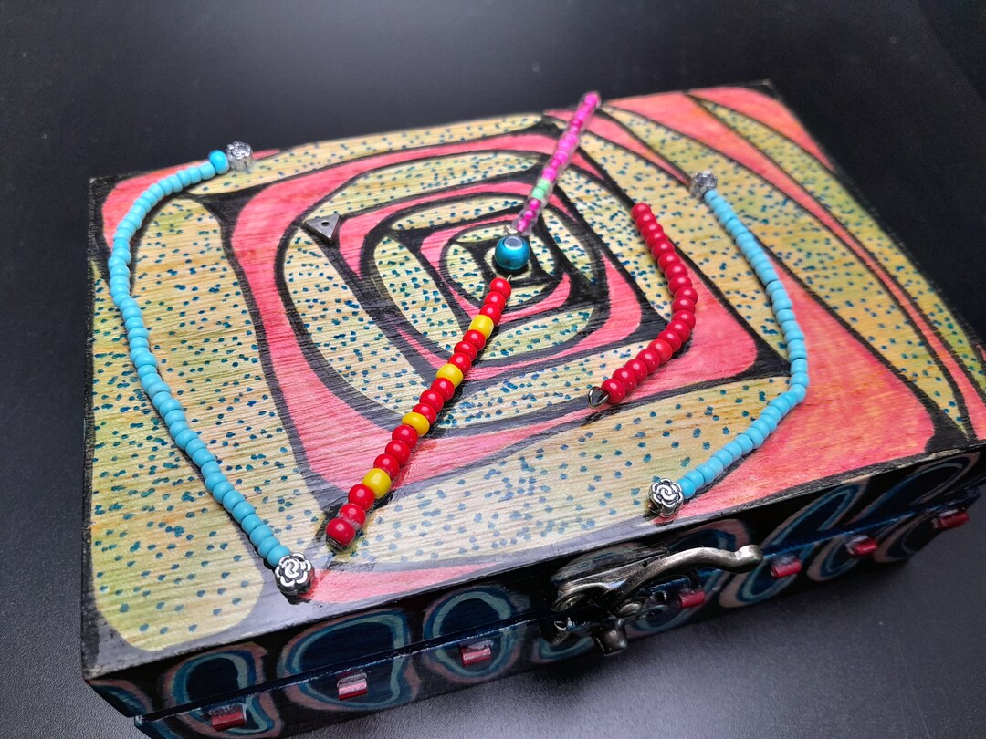 Wood Stashbox / Small Wooden Box With Lid / Designer Wood Box / Key Fob ...