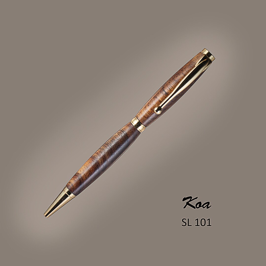 Wooden Ball Point Twist Pen Customizable - Etsy